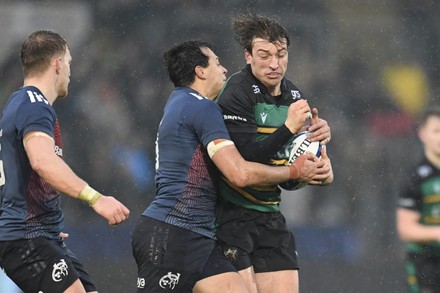 Northampton Saints Scrum Half Alex Mitchell Editorial Stock Photo ...