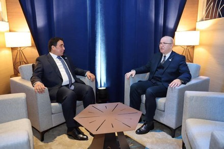 Libyan President Muhammad Almunfi Meets Number Editorial Stock Photo ...