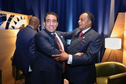 Libyan President Muhammad Almunfi Meets Number Editorial Stock Photo ...