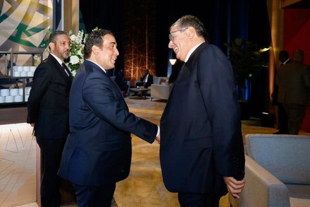 Libyan President Muhammad Almunfi Meets Number Editorial Stock Photo ...