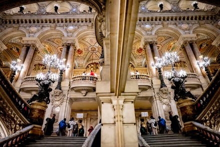 Garnier Called Palais Garnier Opera House Editorial Stock Photo - Stock ...