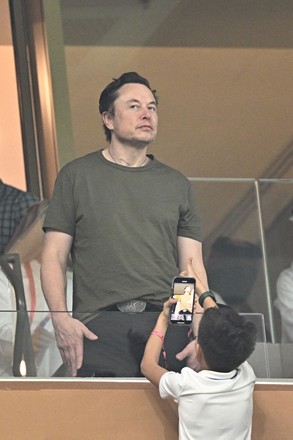 Elon Musk During Fifa World Cup Editorial Stock Photo - Stock Image ...