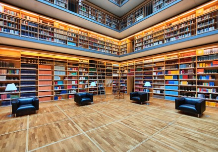 Interior View Book Cube Extension Duchess Editorial Stock Photo - Stock ...