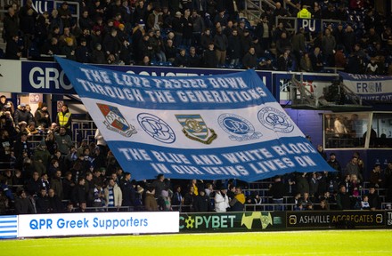 Qpr Fans Display Flag Editorial Stock Photo - Stock Image | Shutterstock