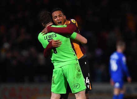 Harry Lewis Goalkeeper Bradford City Romoney Editorial Stock Photo ...