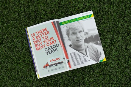 Matchday Programme Cazoo Editorial Stock Photo - Stock Image | Shutterstock