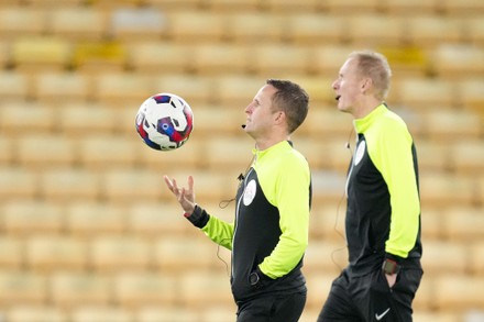 Referee David Webb Tests Hawkeye Editorial Stock Photo - Stock Image ...