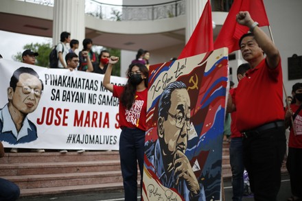__COUNT__ Demonstration on the death of communist leader Jose Sison ...