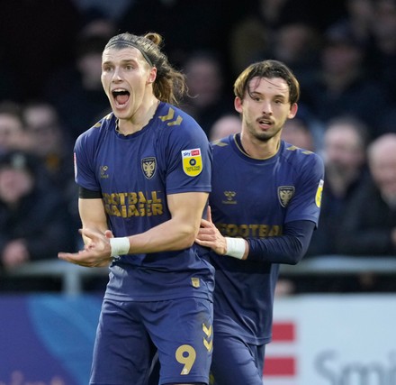 Will Randall Sutton United Celebrates Scoring Editorial Stock Photo ...