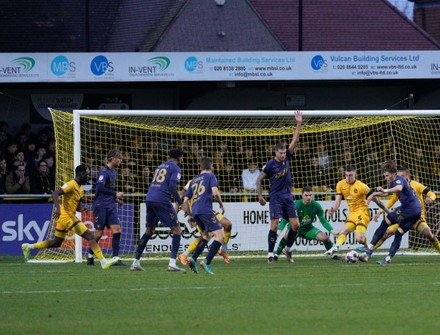 Will Randall Sutton United Celebrates Scoring Editorial Stock Photo ...