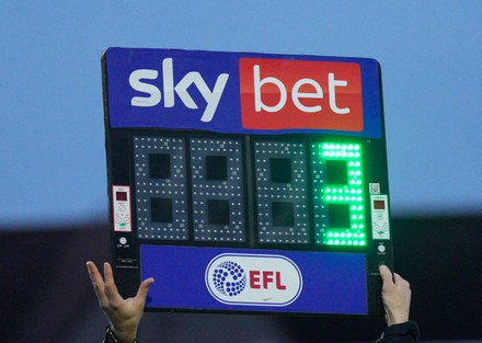 Efl Sky Bet Led Board Editorial Stock Photo - Stock Image | Shutterstock