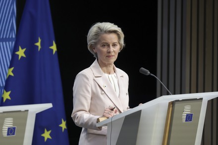 President European Commission Ursula Von Der Editorial Stock Photo ...