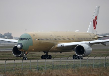 First Tests Toulouse Airbus A350941 Plane Editorial Stock Photo - Stock ...