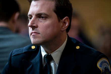 Metropolitan Police Officer Daniel Hodges Listens Editorial Stock Photo ...