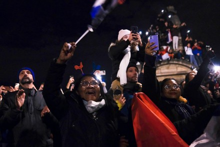 Fans Greet French National Football Team Editorial Stock Photo - Stock ...