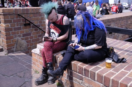 Gothics During 24th Wave Gothic Meeting Editorial Stock Photo - Stock ...