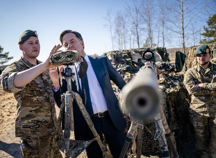 Pabrade Prime Minister Mark Rutte Visits Editorial Stock Photo - Stock ...