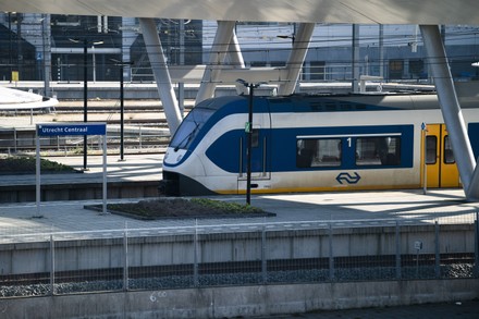 Utrecht Intercity Trains Utrecht Central Station Editorial Stock Photo ...