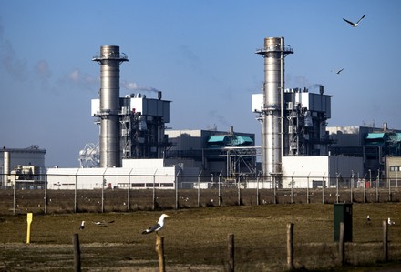 Rotterdam Enecogen Vof Power Plant Port Editorial Stock Photo - Stock ...