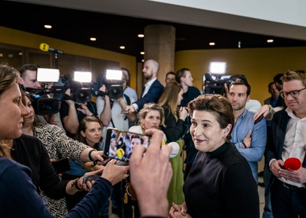 20220412 113801 Hague Lilianne Ploumen Gives Editorial Stock Photo ...