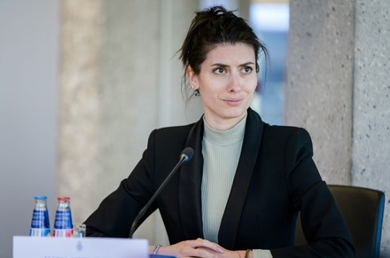 20220421 112847 Hague Ukrainian Mp Mariia Editorial Stock Photo - Stock ...