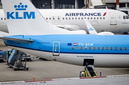 20220503 105221 Schiphol Klm Ground Staff Editorial Stock Photo - Stock ...