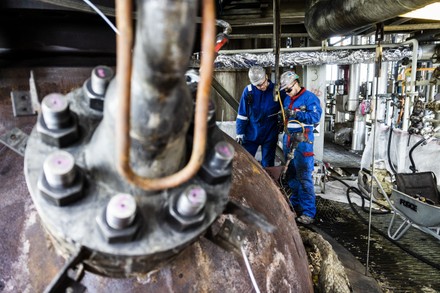 20220516 094835 Pernis Maintenance Work Hycon Editorial Stock Photo ...