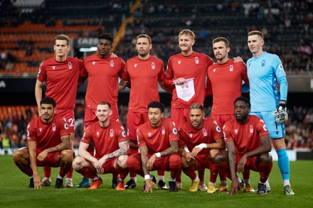 Nottingham Forest Players Line Group Photo Editorial Stock Photo ...