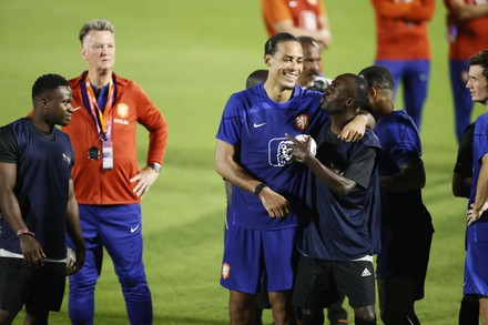 Doha Coach Louis Van Gaal Virgil Editorial Stock Photo - Stock Image ...