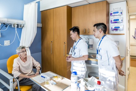 Heerlen Filipino Nurses Visit Departments Zuyderland Editorial Stock ...