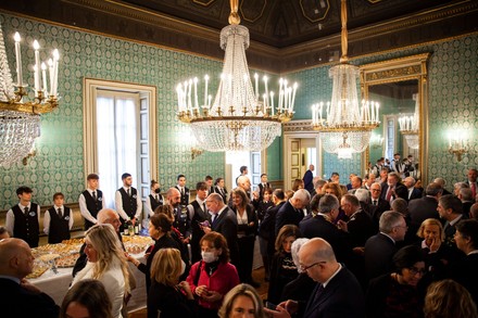 __COUNT__ Palazzo Diotti, Corso Monforte 21, toast for the exchange of ...