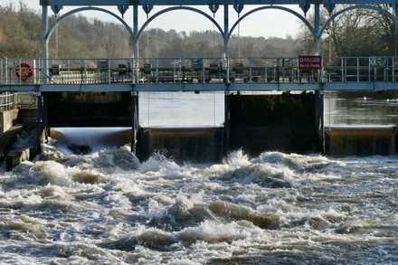 Sluice Gates Marsh Lock Salmon Ladder Editorial Stock Photo - Stock ...