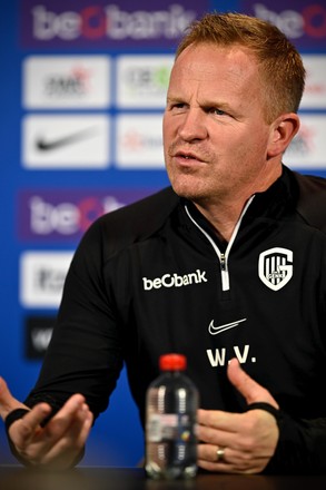 Genks Head Coach Wouter Vrancken Pictured Editorial Stock Photo - Stock ...