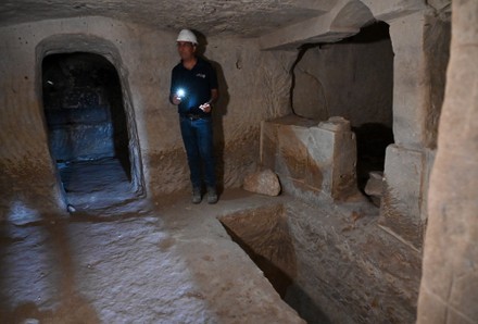 Archeologist Saar Ganor Israel Antiquities Authority Editorial Stock ...