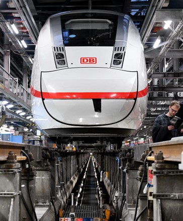 Intercityexpress Ice Highspeed Train Seen During Editorial Stock Photo ...
