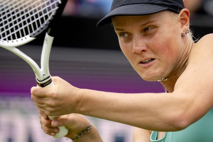Rosmalen Tennis Player Suzan Lamens Action Editorial Stock Photo ...