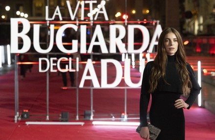 Valentina Romani Poses On Red Carpet Editorial Stock Photo - Stock ...