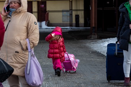 11 Ukraine - Polish Border Migration Continuous, Przemysl, Poland - 20 ...