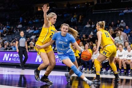 Michigan Wolverines Forward Chyra Evans 22 Editorial Stock Photo ...