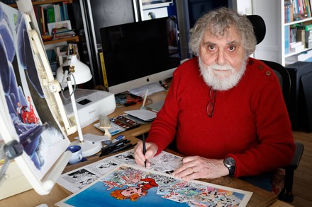 Jeanclaude Fournier Scriptwriter Comic Strip Artist Editorial Stock ...