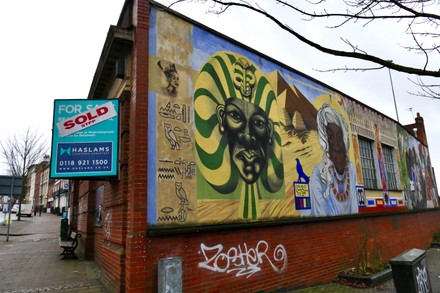 Iconic Reading Building Beside Black History Editorial Stock Photo ...