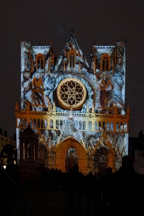 Lyon Festival Lights 2022 Grand Mix Editorial Stock Photo - Stock Image | Shutterstock