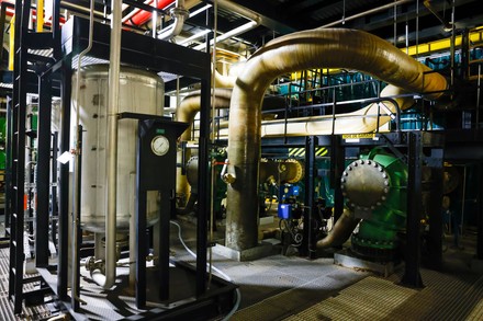 Engine Room Penly Nuclear Power Plant Editorial Stock Photo - Stock ...