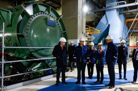 Luc Remont Ceo Edf Bruno Le Editorial Stock Photo - Stock Image ...