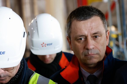 Luc Remont Ceo Edf Bruno Le Editorial Stock Photo - Stock Image ...