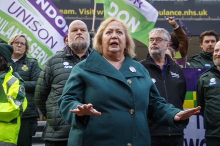 Unison General Secretary Christina Mcanea Joins Editorial Stock Photo ...