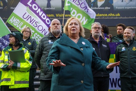 Unison General Secretary Christina Mcanea Joins Editorial Stock Photo ...