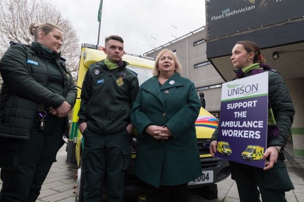 Unison General Secretary Christina Mcanea Joins Editorial Stock Photo ...