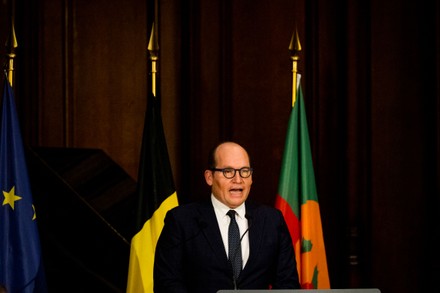 Brusselbruxelles City Mayor Philippe Close Pictured Editorial Stock ...
