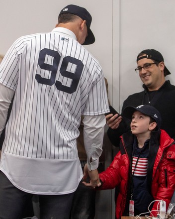 Aaron Judge Speaks Child After Press Editorial Stock Photo - Stock ...
